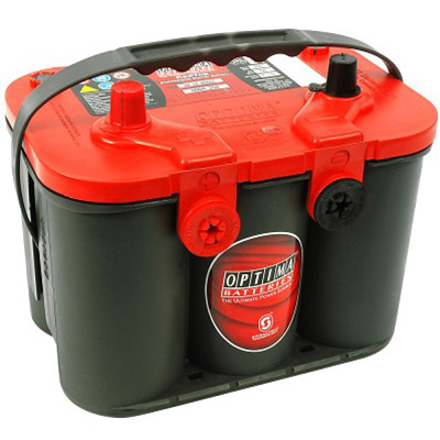 Batteri Optima RTU4.2 815CCA Red Top 804250, B98004250, 245x175x200mm ...